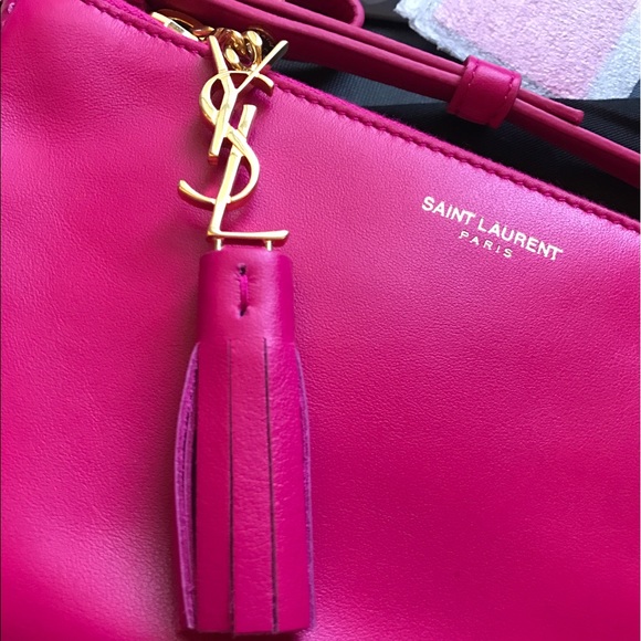 Hot Pink Crossbody Bag Ysl Handbags | Paul Smith